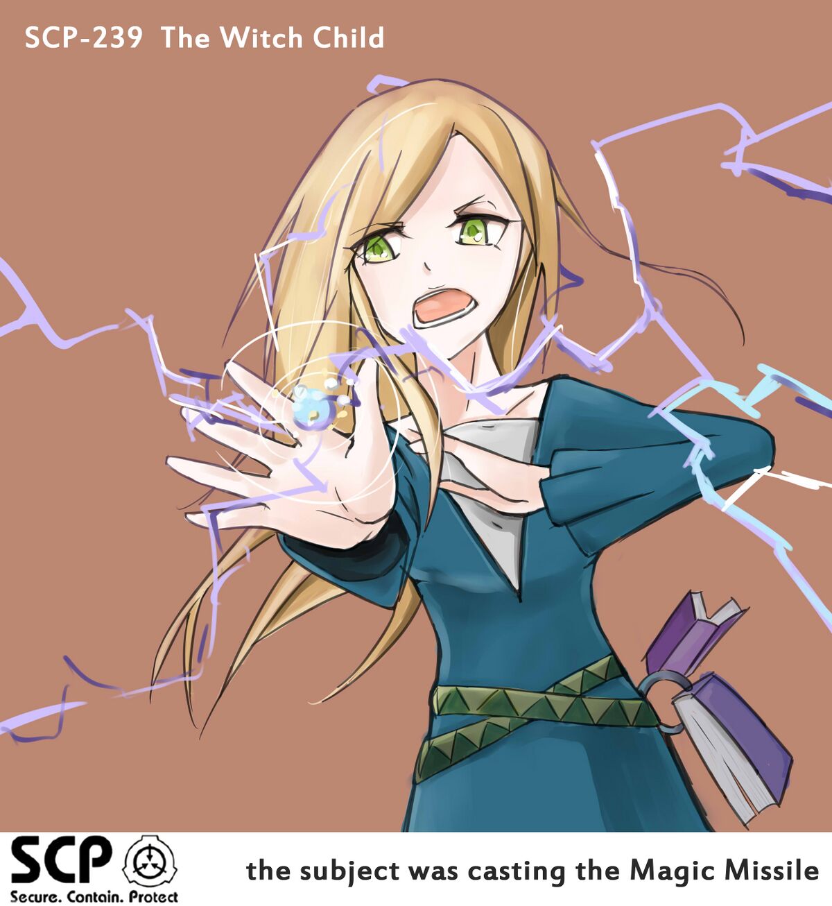 SCP-239(巫魔幼女) - 萌娘百科_万物皆可萌的百科全书